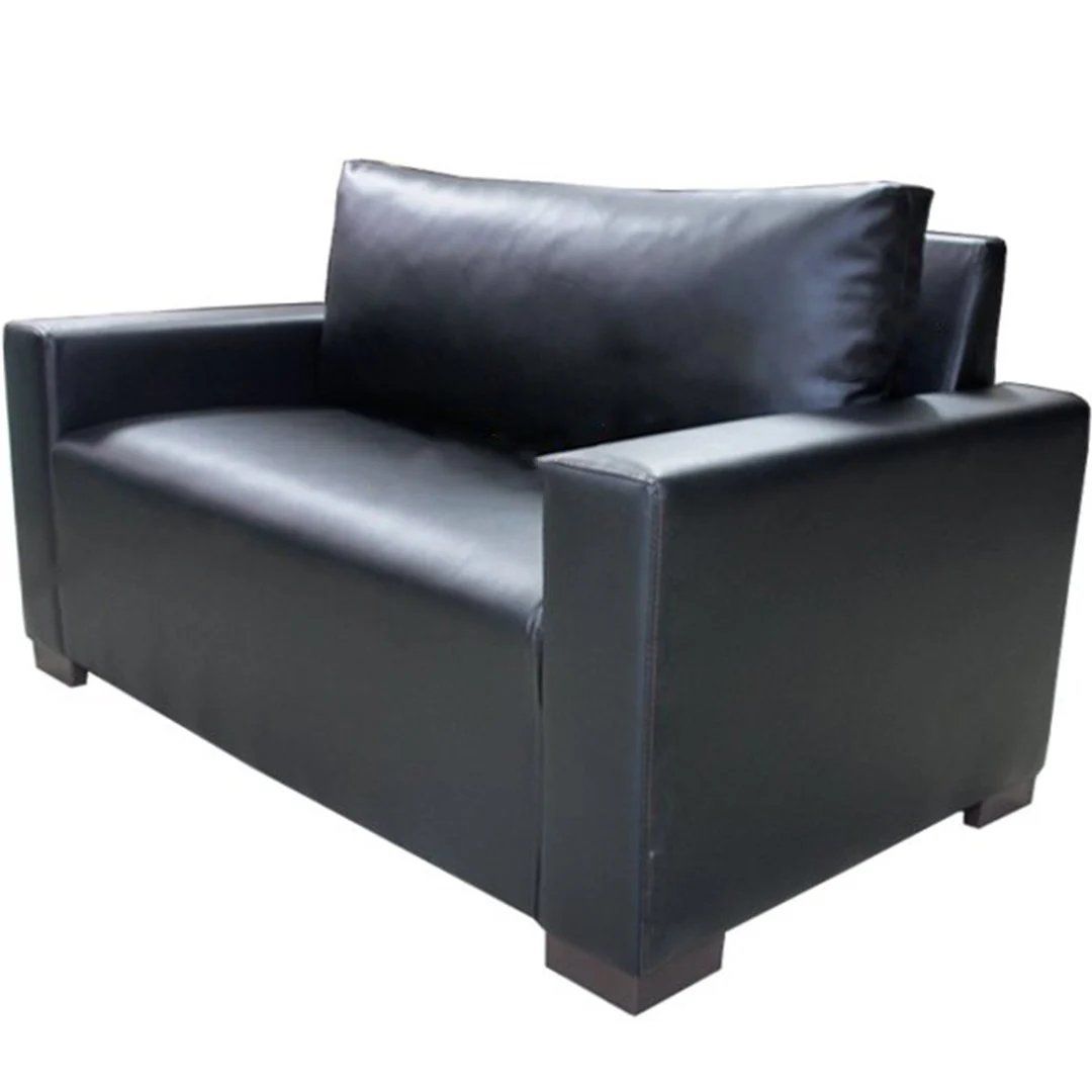 Noyan Siyah Deri İkili Playstation Kafe Koltuğu